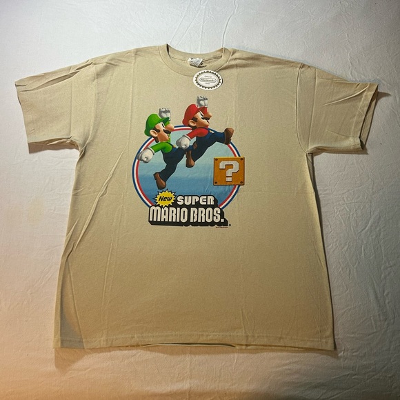 Nintendo | Shirts | Rare Nintendo Super Mario Bros Video Game Promo T ...